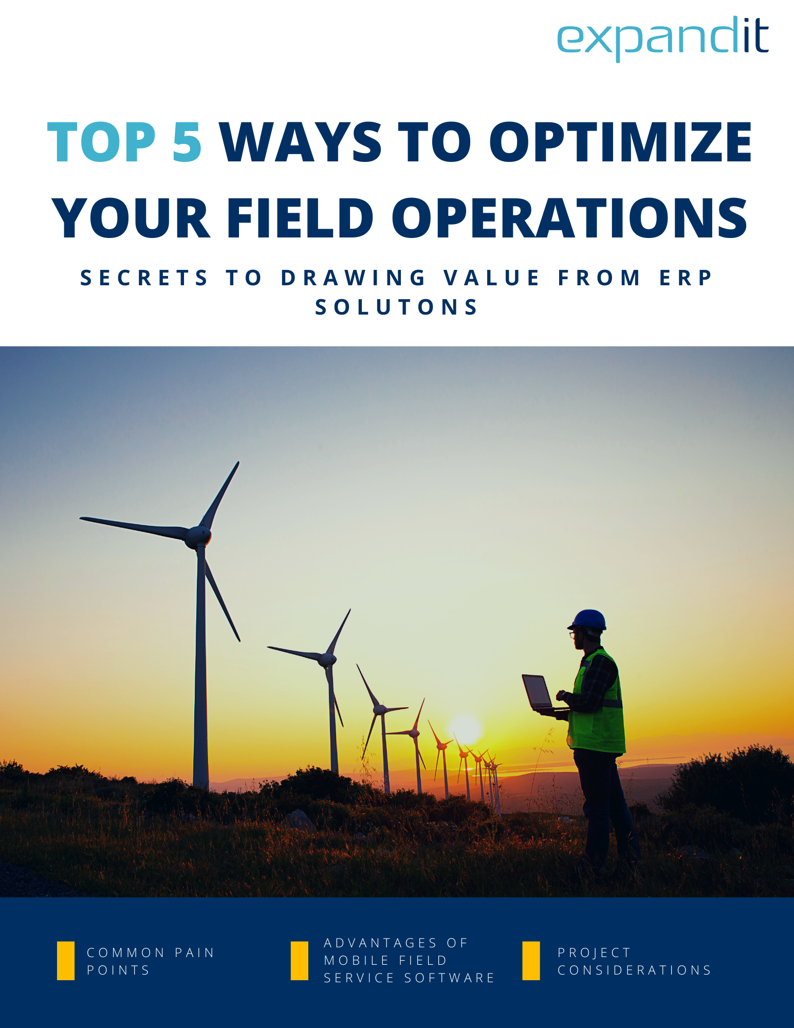 Top 5 Ways To Optimize Your Field Operations eBook - ExpandIT Inc.